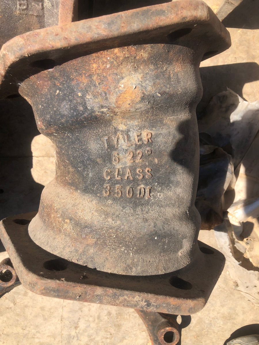 Tyler 6" 22º Class 350 DI Fitting NOS – Surplus Gurus